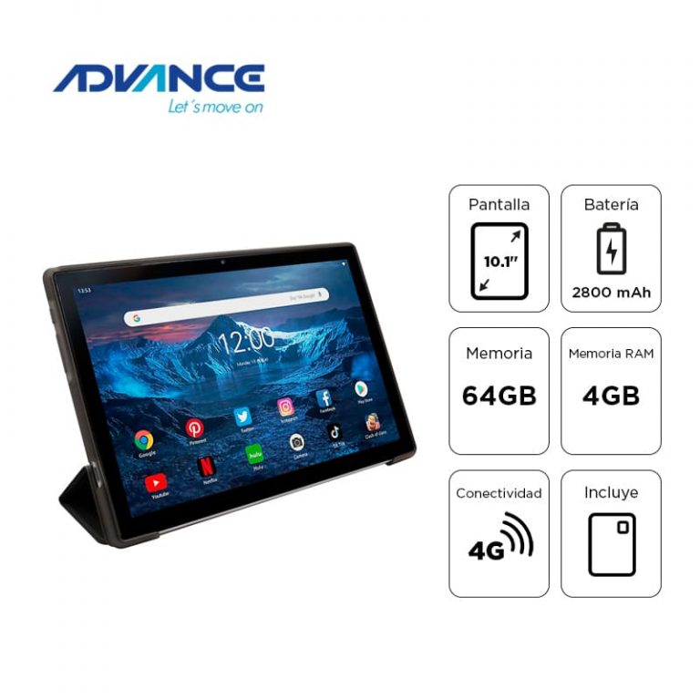 Tablet Advance SmartPad SP5706, 10.1″ WXGA IPS, T310 2.00GHz, 4GB, 64GB ...
